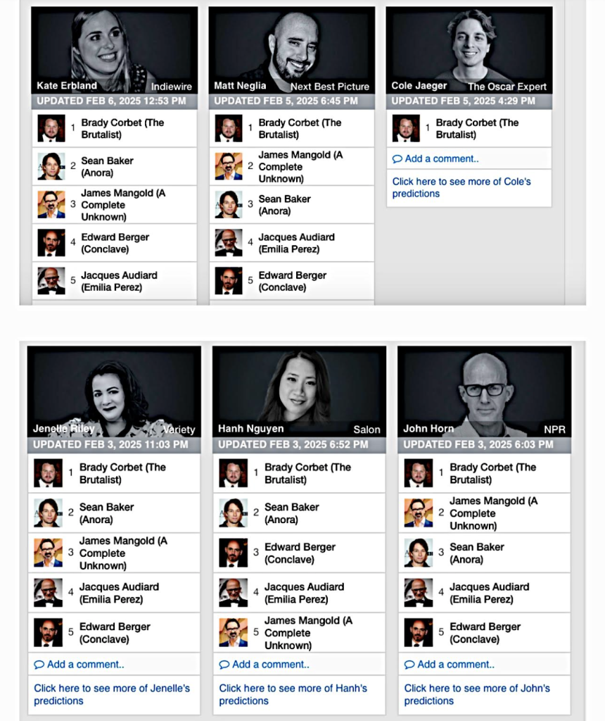 “Anora” & Sean Baker Take Top DGA, PGA Prizes! – Hollywood Elsewhere